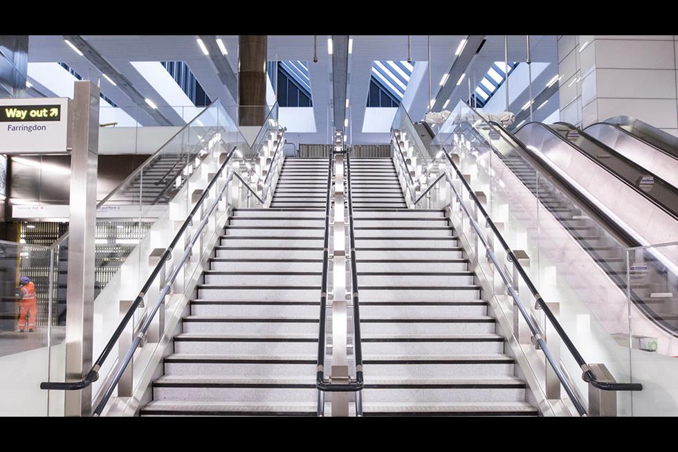 In pictures: Crossrail station at Farringdon nears completion | News ...